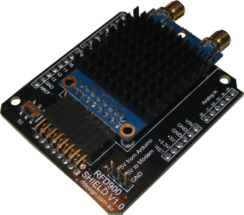 Arduino RFD900 Shield - Silvertone Electronics